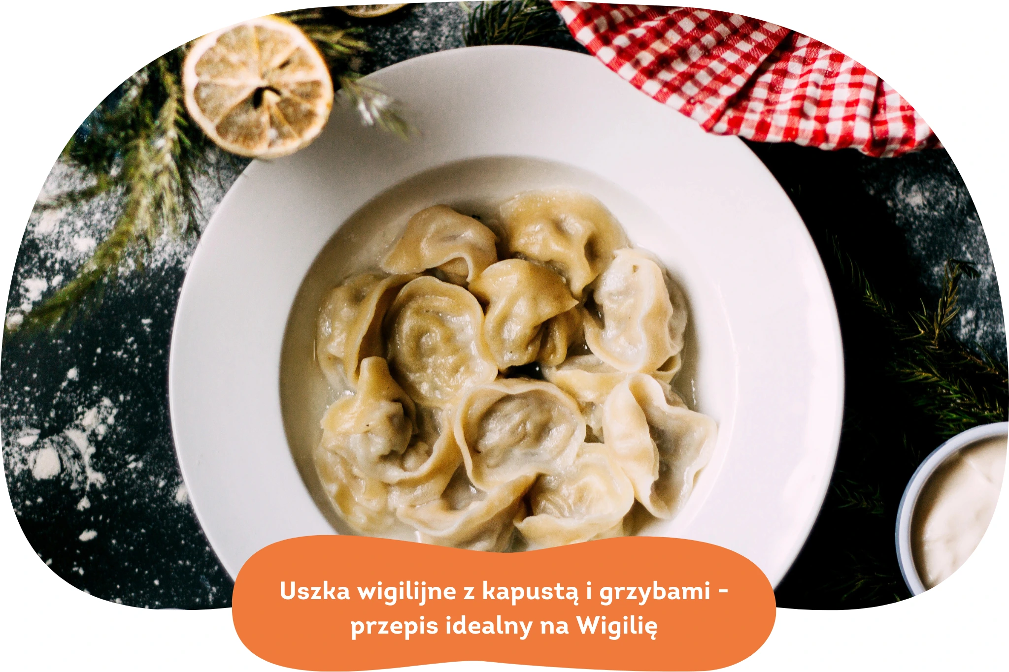Uszka z grzybami - przepis krok po kroku - Planteon.pl