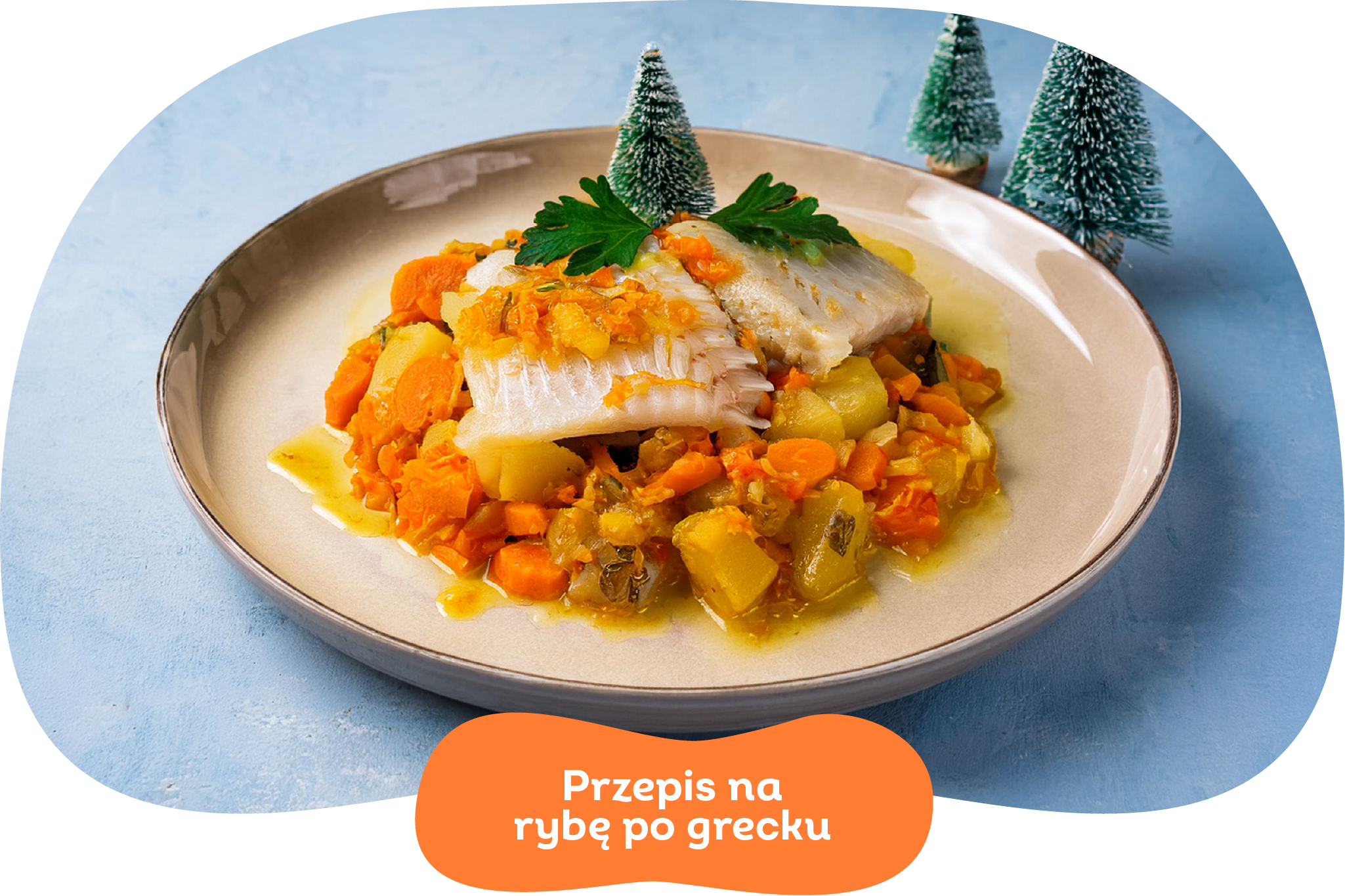 Ryba po grecku - przepis Boże Narodzenie